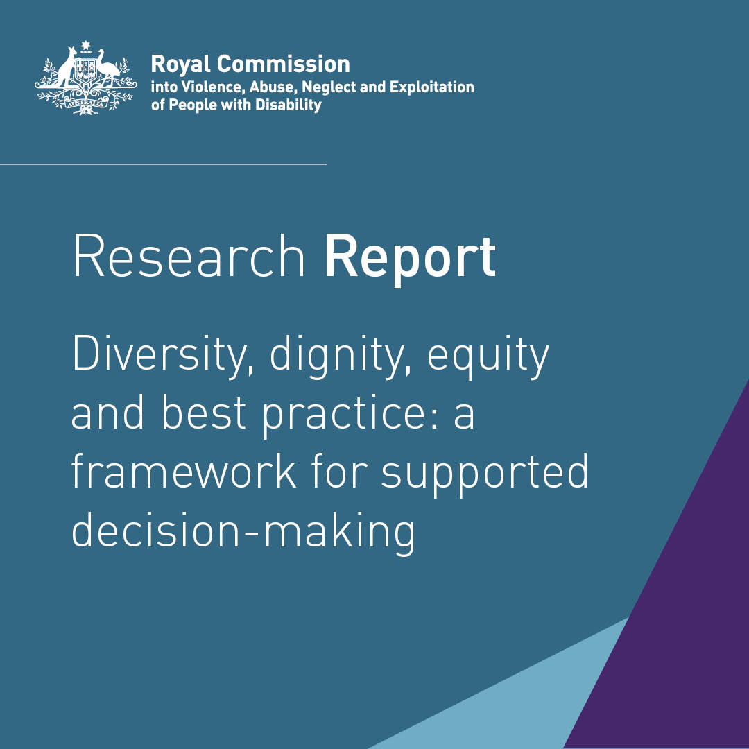Report outlines framework for supported decision-making for people with ...